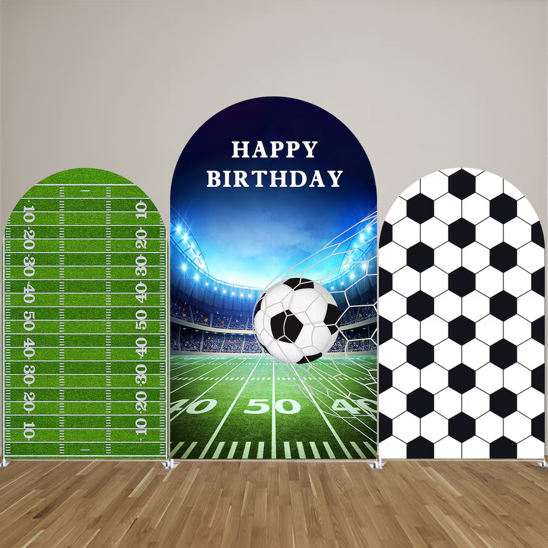 Soccer Chiara Wall Arch Backdrops Football Field Arched Cover – webackdrops