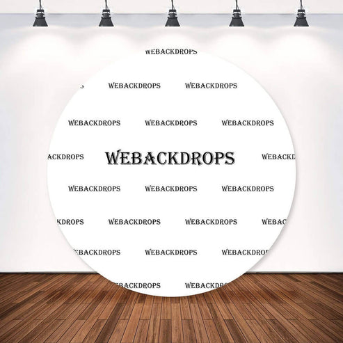Custom Round Backdrop Cover For Birthday Wedding and Any Other Events ...