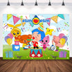 Plim Plim Cartoon Birthday Party Baby Shower Backdrop – webackdrops
