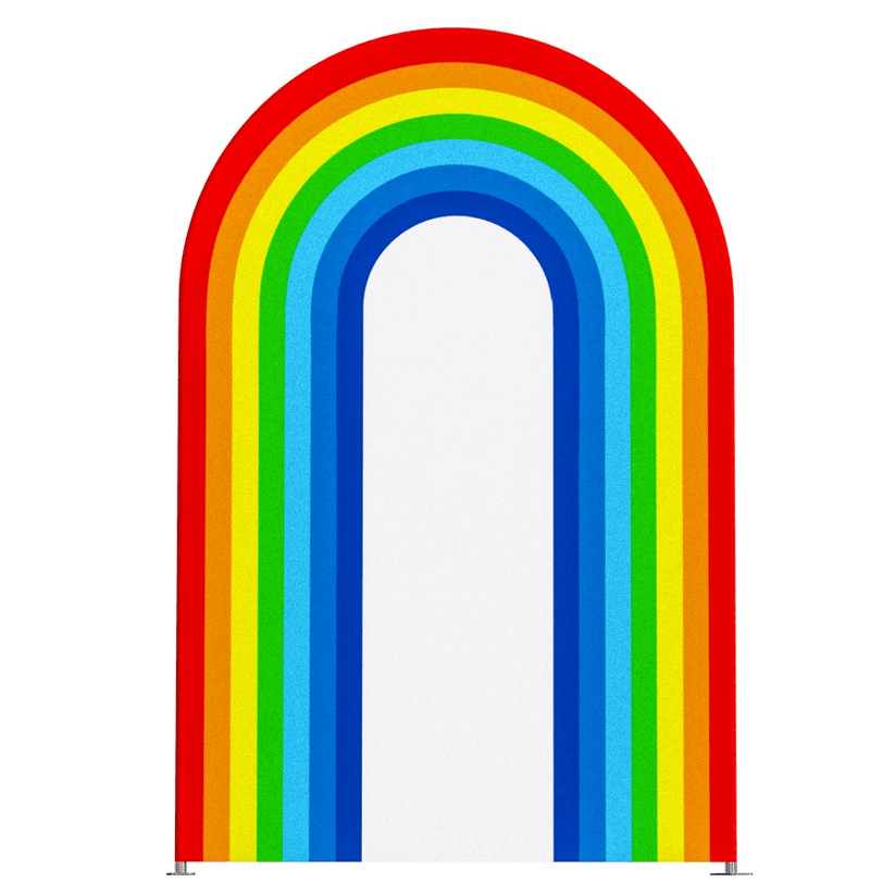 Rainbow Open Space Arch Cover Door Shape for Party Wedding Photography ...