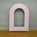 Light Pink Open Arch Backdrop Stand for Events and Parties – webackdrops